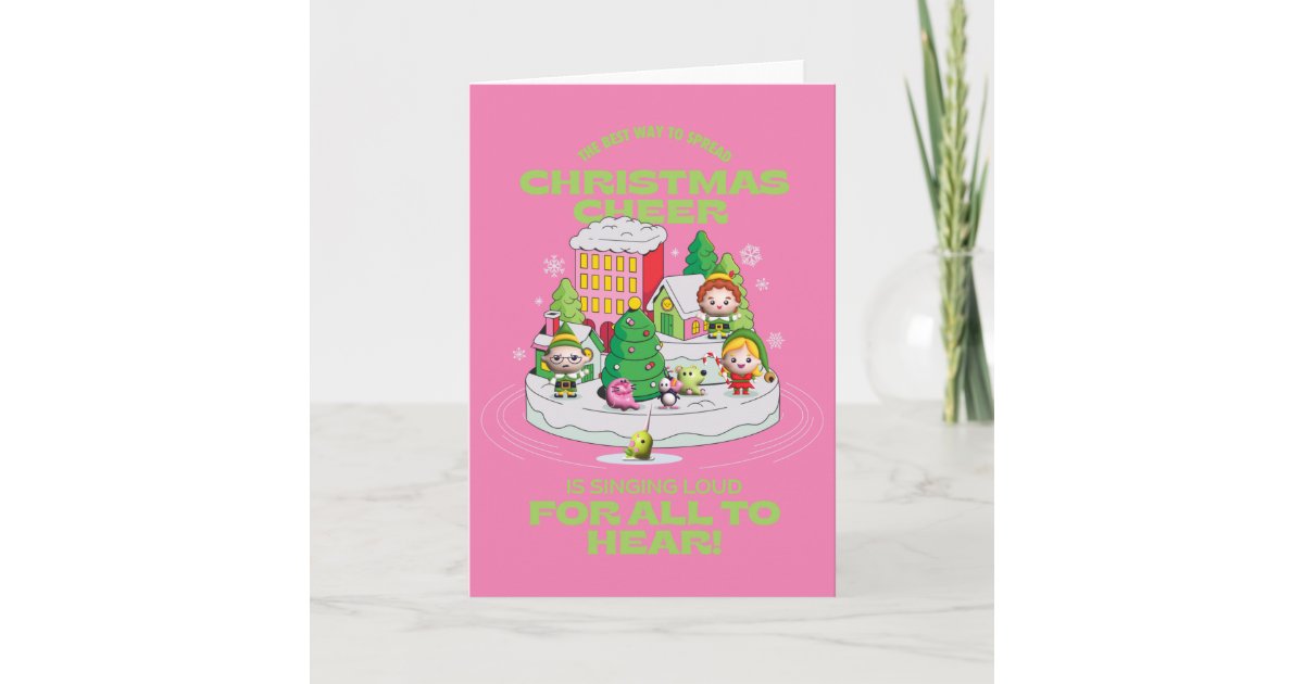 Elf the Movie | The Best Way to Spread Christmas Note Card | Zazzle