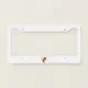 Elf With Red Box car license plate frame a | Zazzle