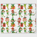 Elf Wrapping Paper | Zazzle