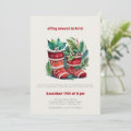 Elfing PJs Friendsmas Funny Christmas Party Invitation | Zazzle