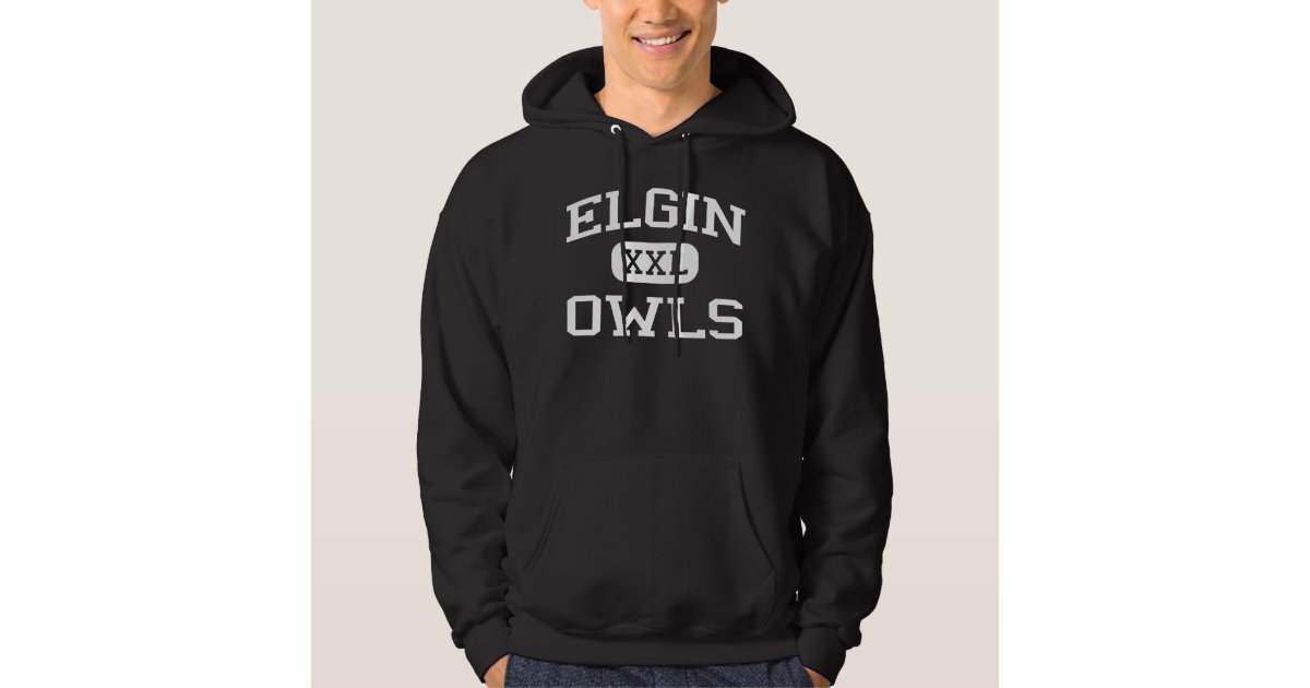 Elgin - Owls - Elgin High School - Elgin Oklahoma Hoodie | Zazzle