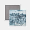 Elgin Watch Factory 1871 Image Elgin Illinois Magnet | Zazzle