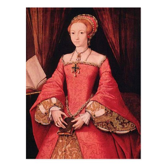 Elizabeth I as Princess Postcard | Zazzle.com