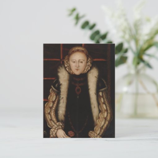 Elizabeth I Circa 1560 Postcard | Zazzle
