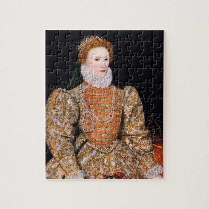 Elizabeth I of England (The “Darnley Portrait”) Jigsaw Puzzle | Zazzle.com