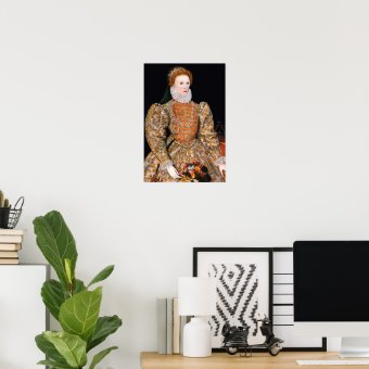 Elizabeth I of England (The “Darnley Portrait”) Poster | Zazzle