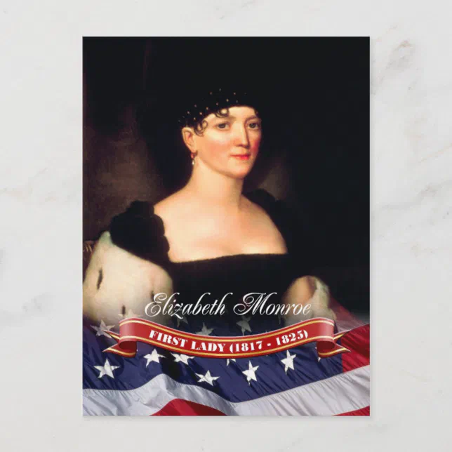 Elizabeth Monroe, First Lady of the U.S. Postcard | Zazzle