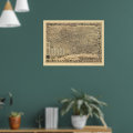 Elizabeth, NJ Panoramic Map - 1898 Poster | Zazzle