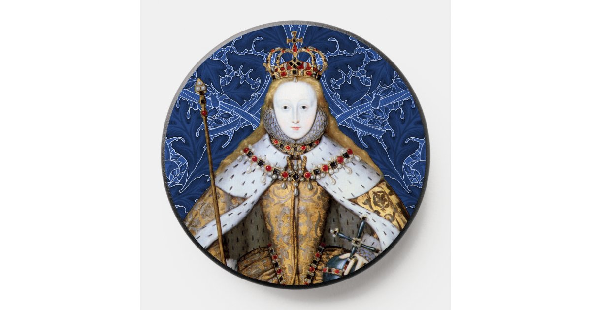 Elizabeth Tudor, Queen of England PopSocket | Zazzle