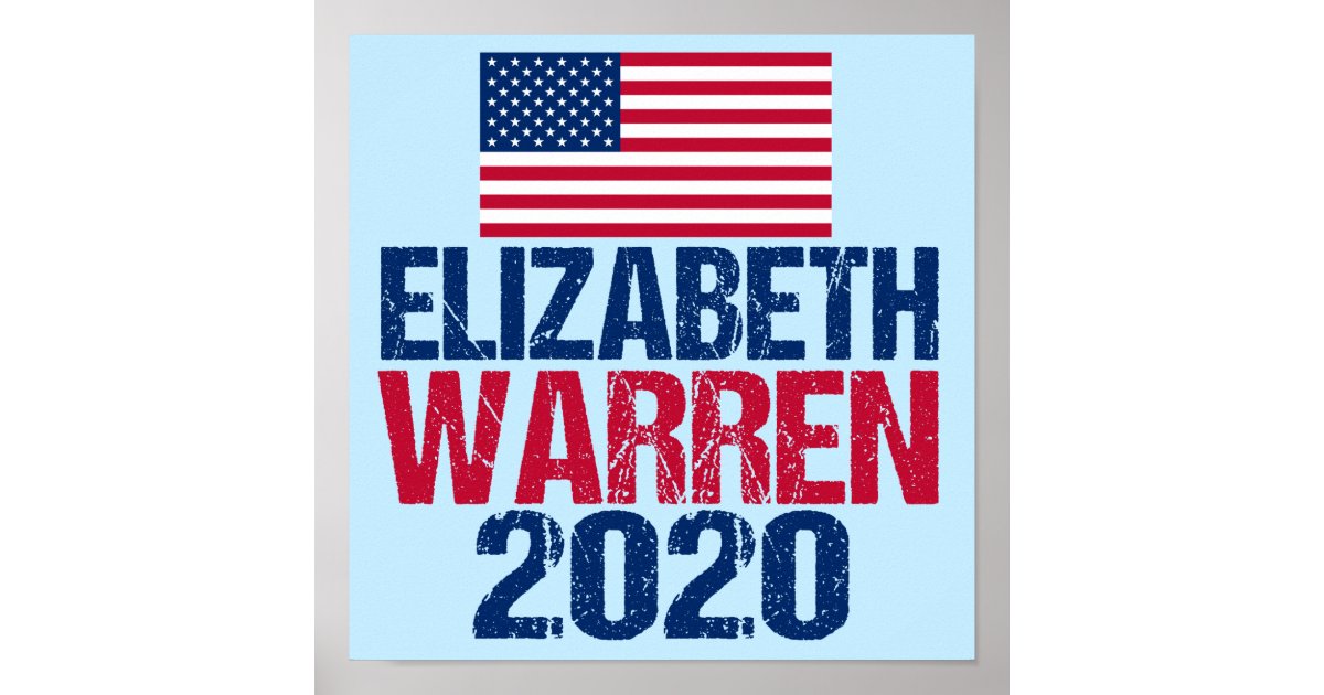 Elizabeth Warren 2020 Poster | Zazzle
