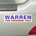 Elizabeth Warren President Election Democrat 2020 Bumper Sticker | Zazzle