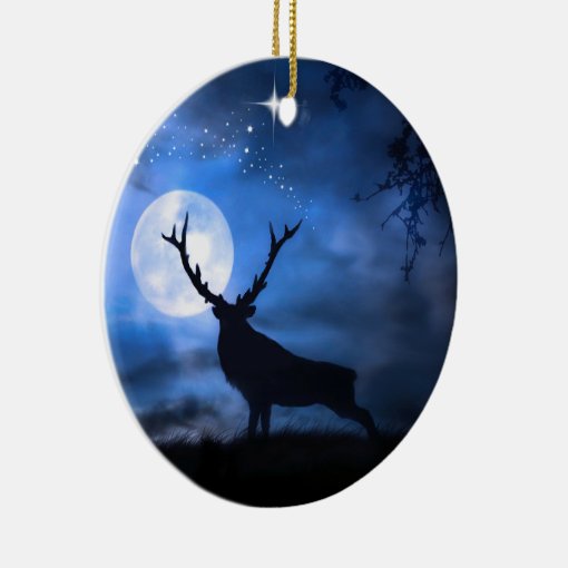 Elk Christmas Ornament | Zazzle