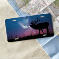 Elk License Plate | Zazzle