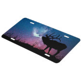 Elk License Plate | Zazzle