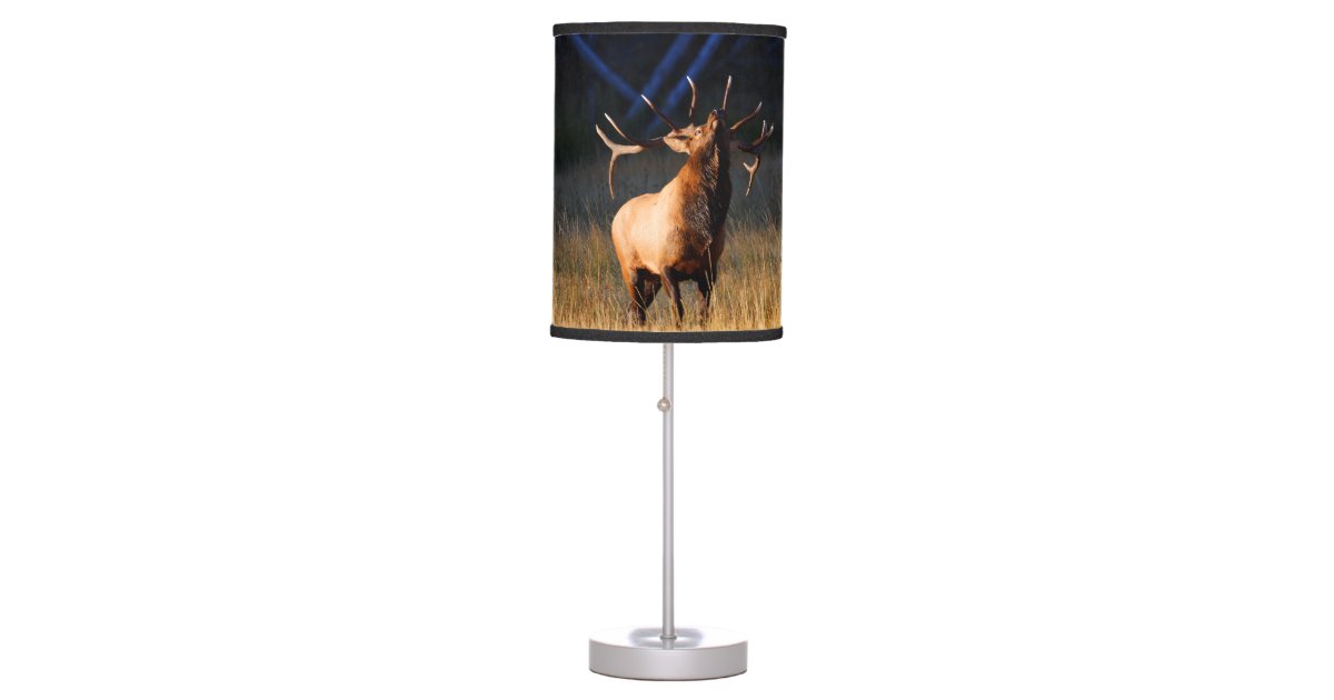 Elk Table Lamp | Zazzle