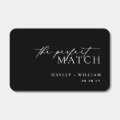 Ellesmere Wedding The Perfect Match Favor Matchbox | Zazzle