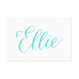 Hand Written Wrapped Canvas Prints | Zazzle