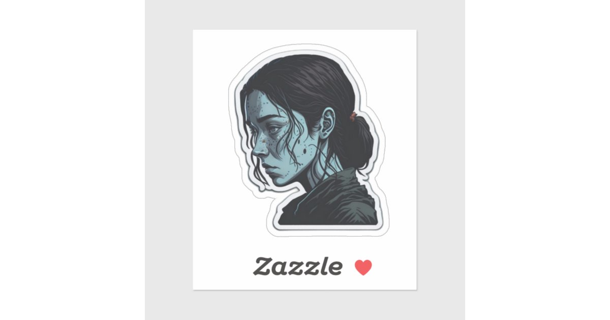 Ellie Williams after Joel! Sticker | Zazzle