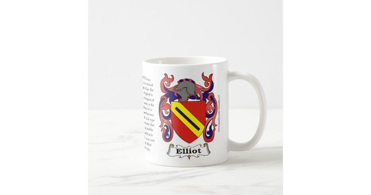 Elliott Family Coat of Arms Mug | Zazzle