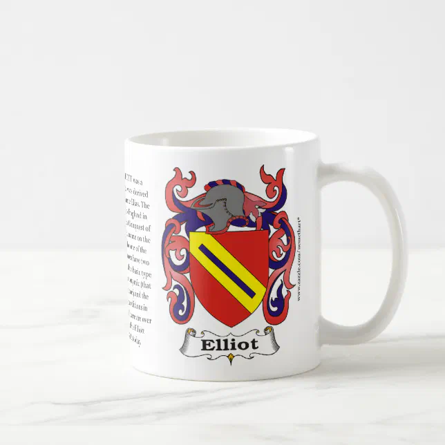 Elliott Family Coat of Arms Mug | Zazzle