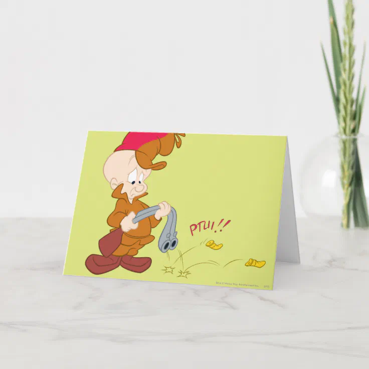 ELMER FUDD™'s Gun Failure Card | Zazzle