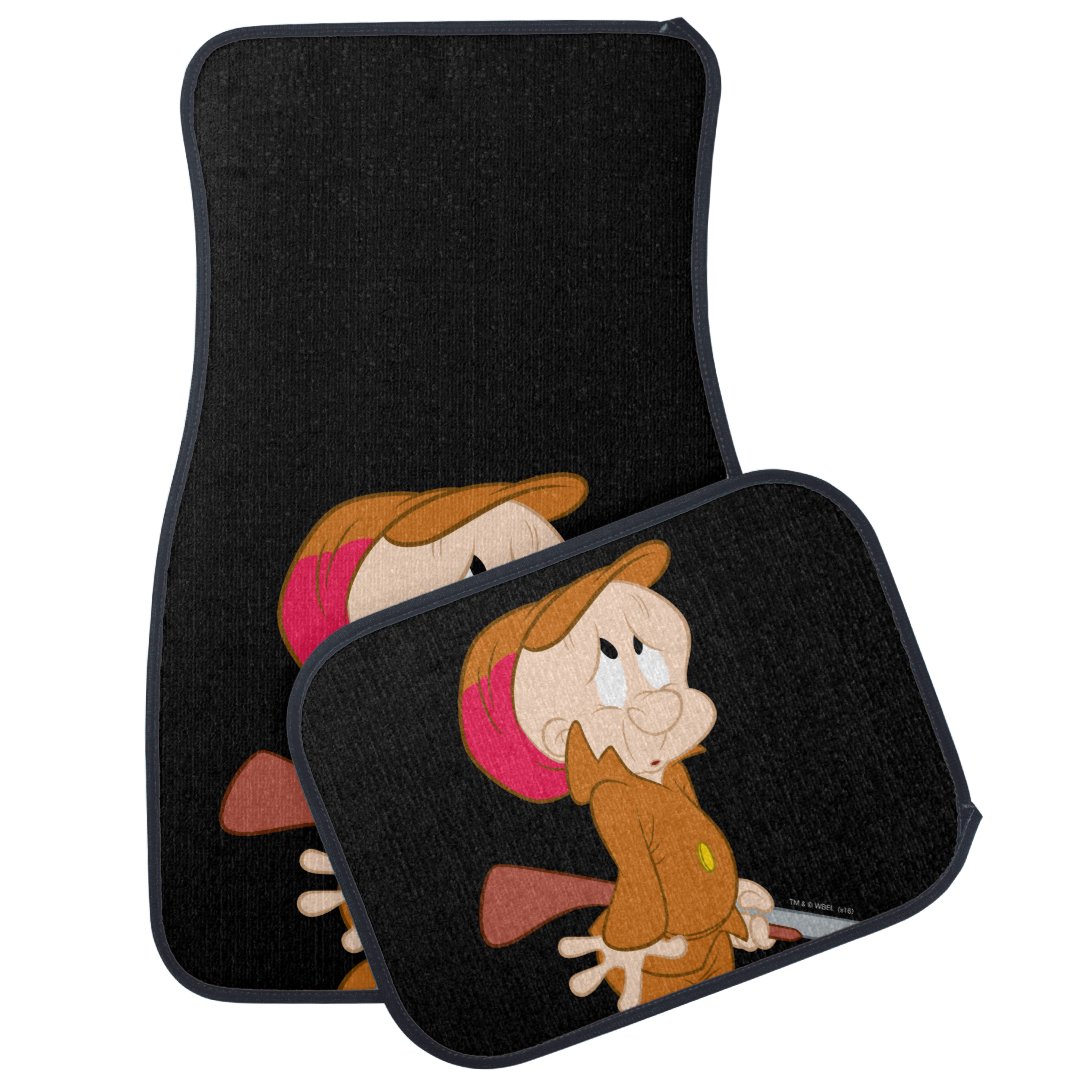 ELMER FUDD™ | Scared Pose Car Floor Mat | Zazzle