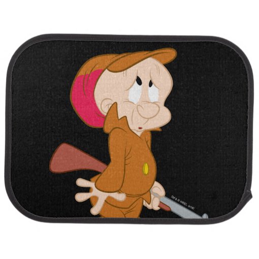 ELMER FUDD™ | Scared Pose Car Floor Mat | Zazzle