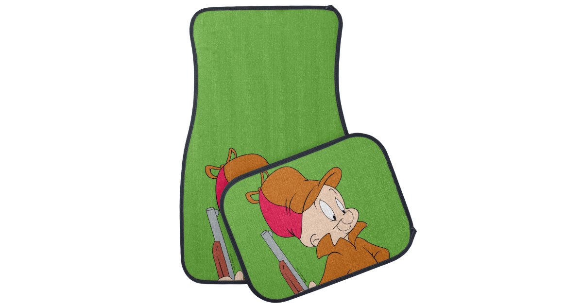 ELMER FUDD™ | With Gun Car Floor Mat | Zazzle