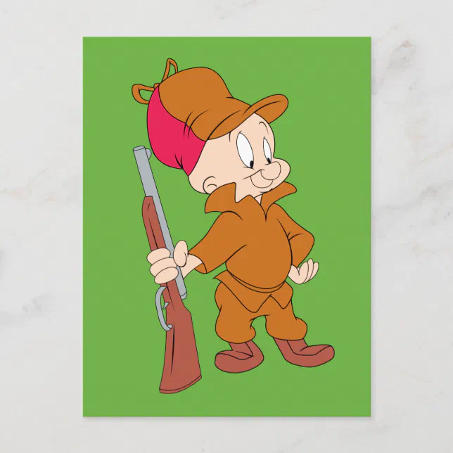 ELMER FUDD™ | With Gun Postcard | Zazzle