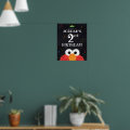 Elmo | 2nd Birthday Welcome Poster | Zazzle
