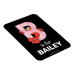Elmo Alphabet | B Bubbles Magnet | Zazzle