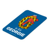 Elmo Alphabet | G Giraffe Magnet | Zazzle