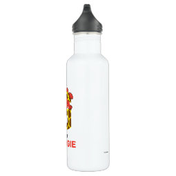 Elmo Alphabet | G Giraffe Stainless Steel Water Bottle | Zazzle