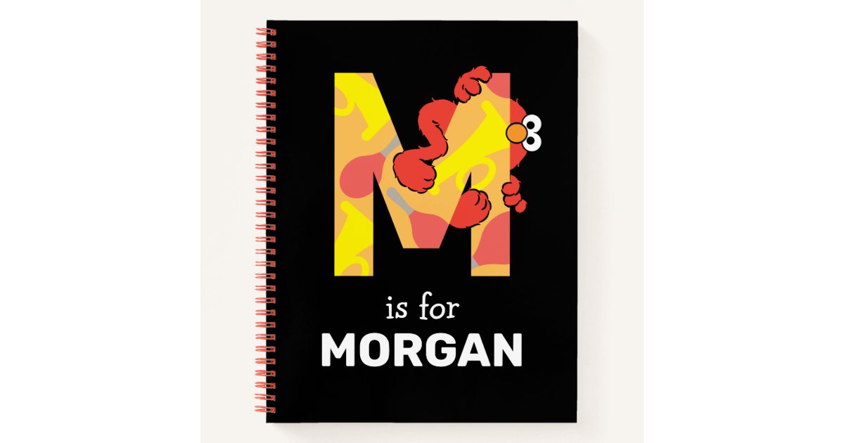 Elmo Alphabet | M Music Notebook | Zazzle