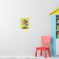 Elmo Alphabet | Q Blue Poster | Zazzle