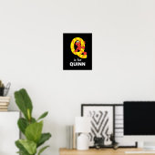 Elmo Alphabet | Q Question Mark Poster | Zazzle