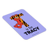 Elmo Alphabet | T Tiger Magnet | Zazzle