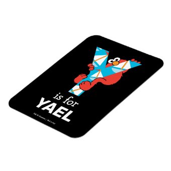 Elmo Alphabet | Y Yacht Magnet | Zazzle