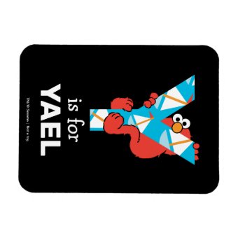 Elmo Alphabet | Y Yacht Magnet | Zazzle