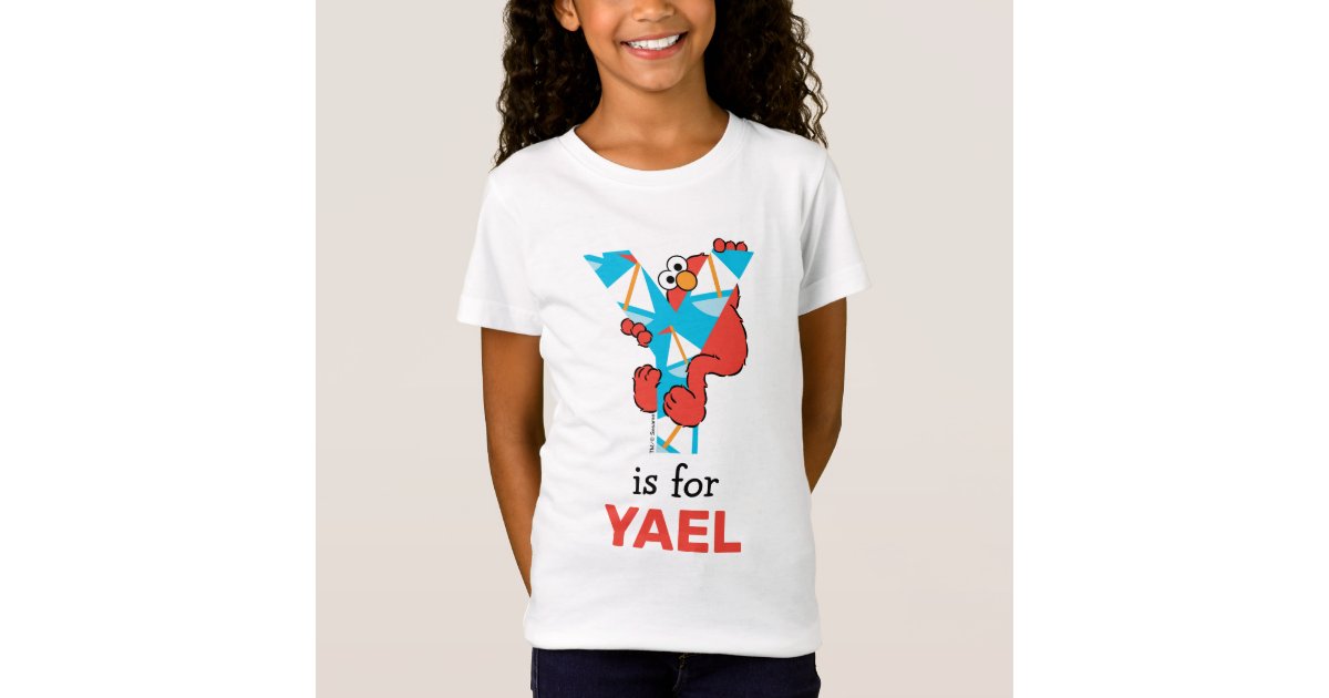 Elmo Alphabet | Y Yacht T-Shirt | Zazzle