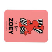 Elmo Alphabet | Z Zebra Magnet | Zazzle