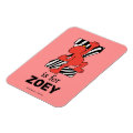 Elmo Alphabet | Z Zebra Magnet | Zazzle