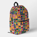 Elmo and Friends Printed Backpack | Zazzle