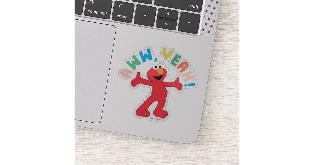 Elmo | Aww, Yeah! Sticker | Zazzle
