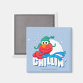 Elmo Chillin' Magnet | Zazzle