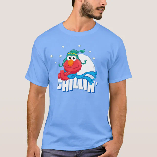 Elmo Chillin' T-Shirt | Zazzle