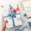 Elmo Crayon Pattern Wrapping Paper | Zazzle