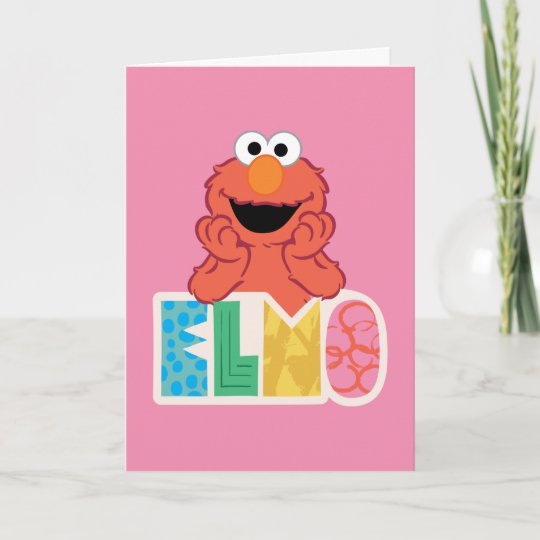 Elmo Cute & Fun Card | Zazzle.com