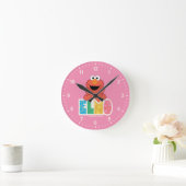Elmo Cute & Fun Round Clock | Zazzle