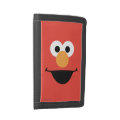 Elmo Face Art Tri-fold Wallet | Zazzle